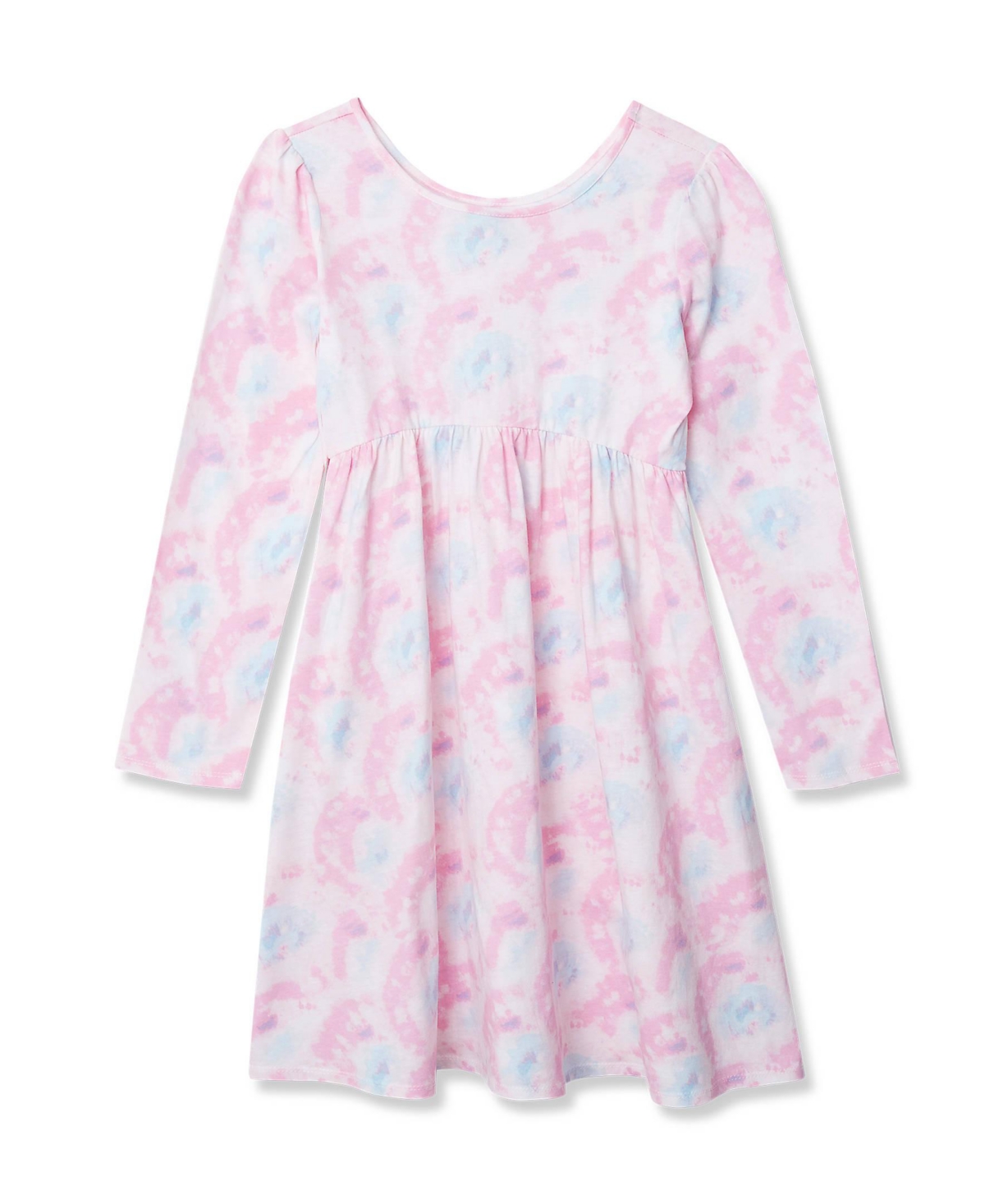 Click here for Lands End Girls Plus Long Sleeve Gathered Waist Je... prices
