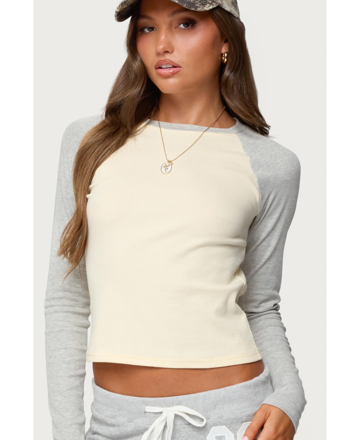 Click here for Edikted Womens Raya Long Sleeve T Shirt - Yellow prices