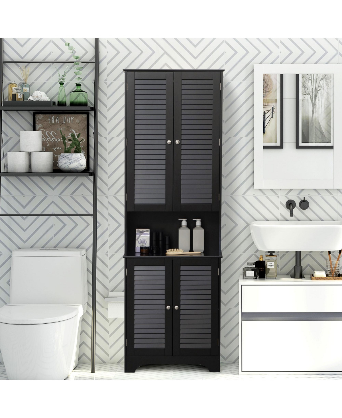 Click here for Bathroom Storage Cabinet with Durable Space-Saving... prices