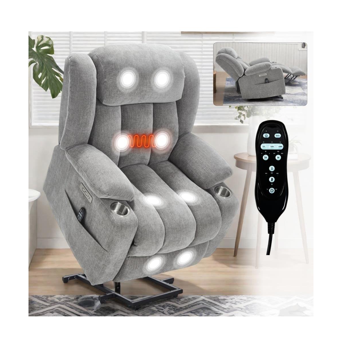 Click here for Power Lift Recliner Chair with Heat Massage  Cheni... prices