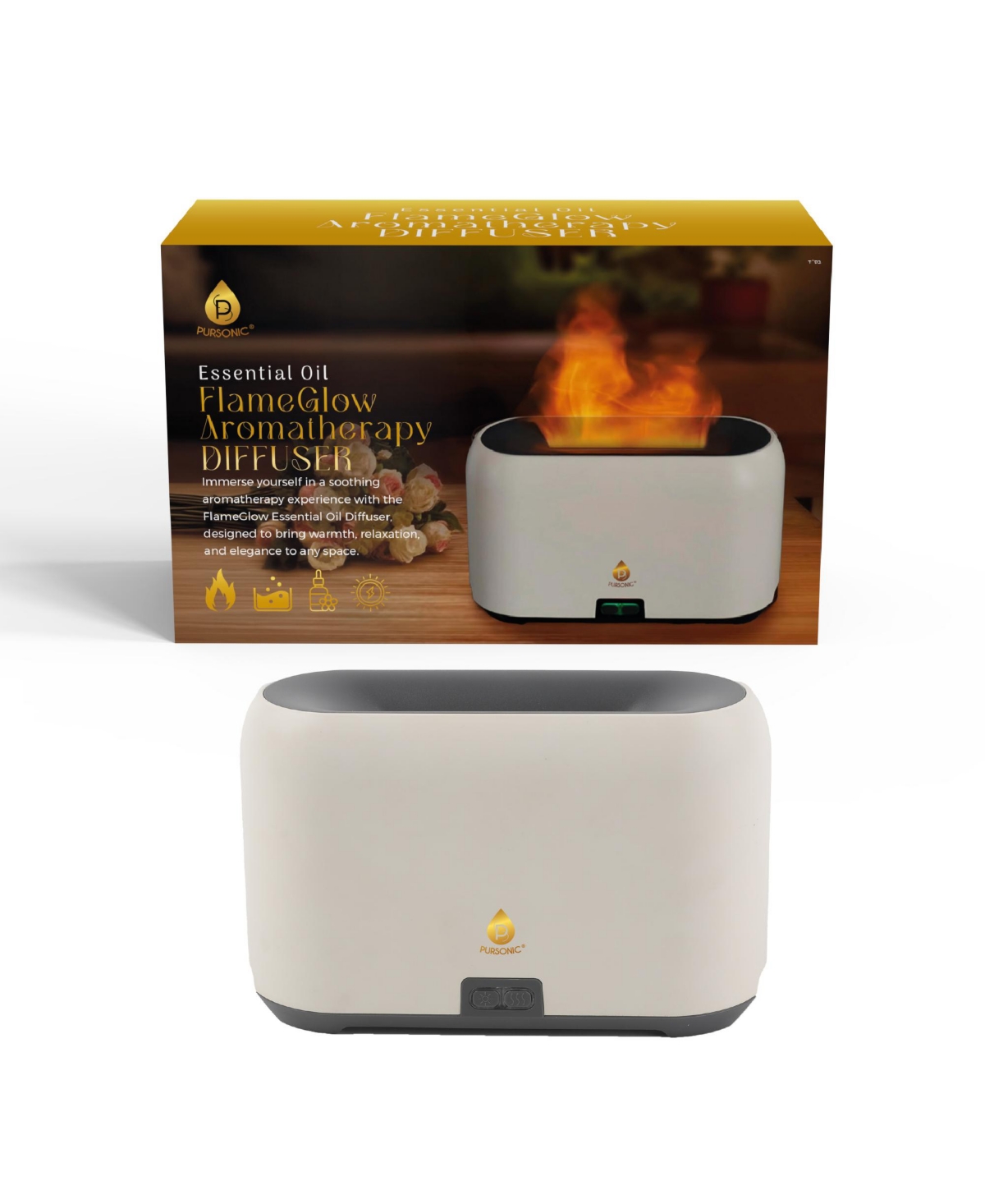 Click here for Pursonic Essential Oil FlameGlow Aromatherapy Diff... prices