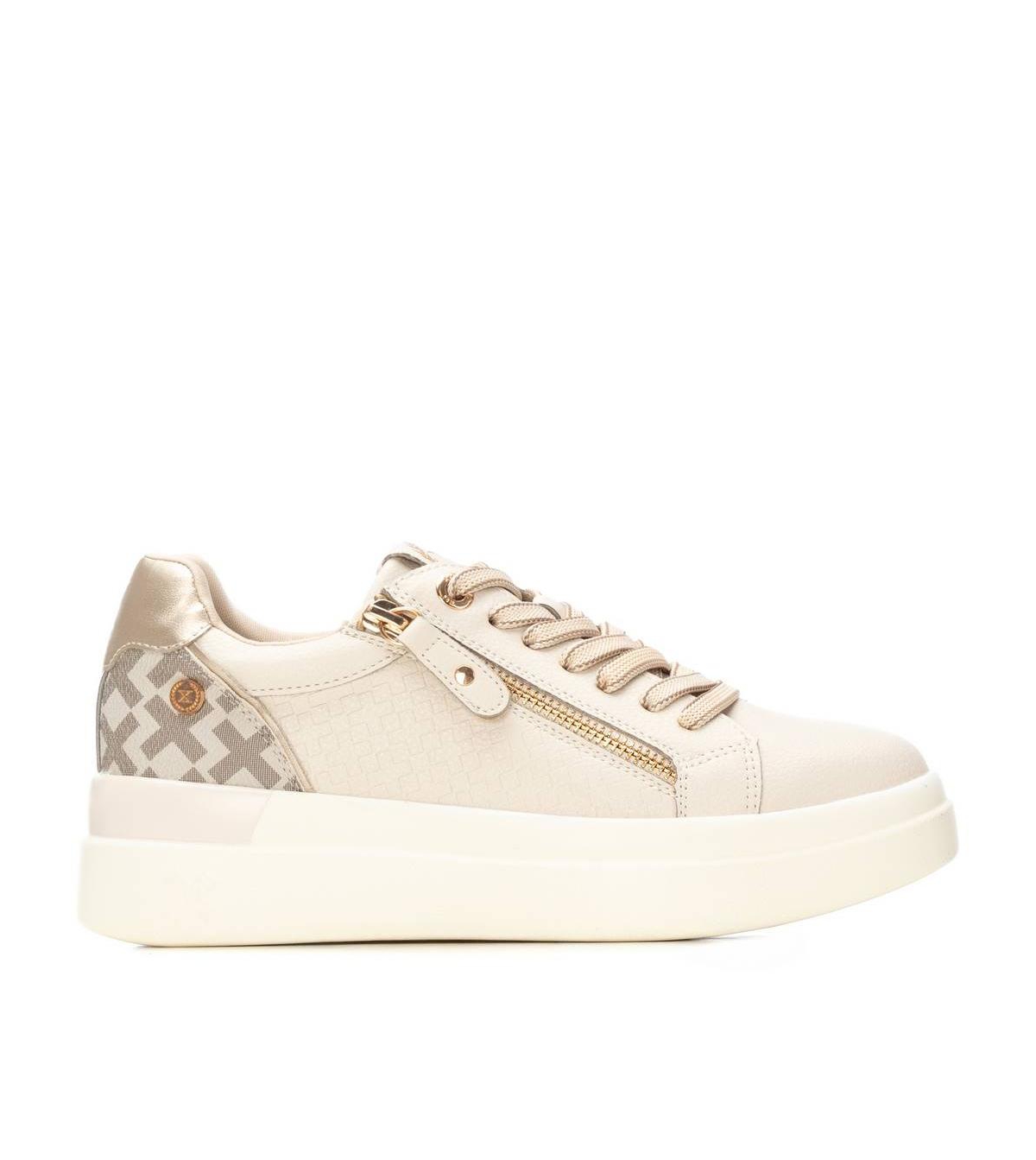 Click here for Womens Casual Sneakers By Xti - Beige prices