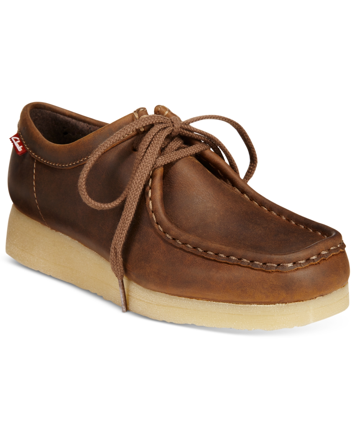 Click here for Clarks Collection Womens Padmora Flats - Brown Lea... prices