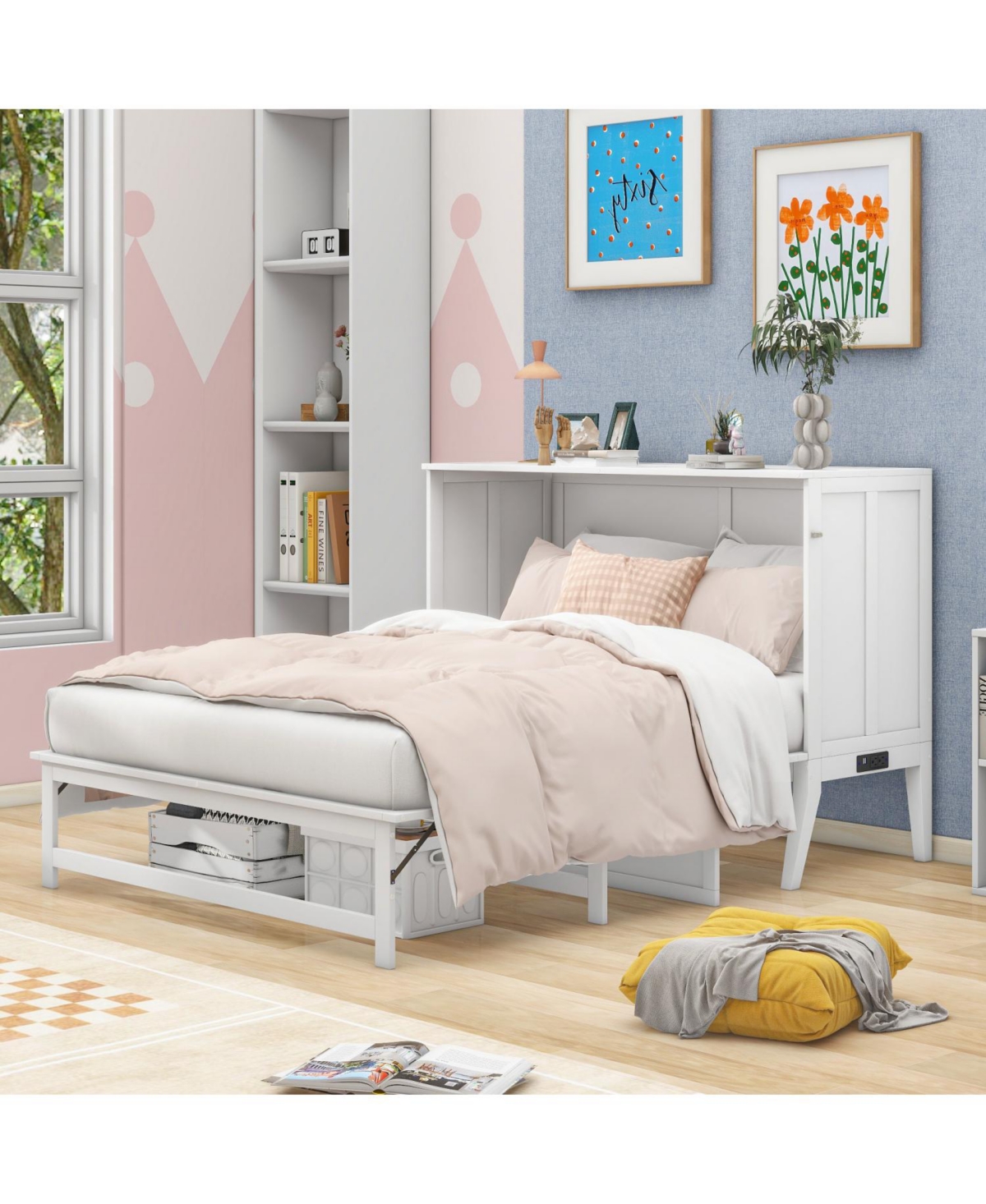 Click here for Streamdale Furniture Queen Size Murphy Bed with Bu... prices