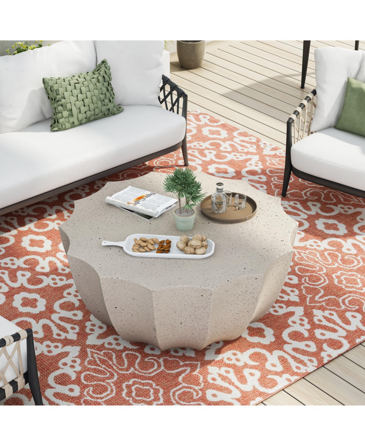 Click here for Streamdale Furniture 35 Modern Waterproof MgO Ceme... prices