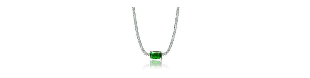 Click here for Genevive Sterling Silver White Gold Plated with Co... prices