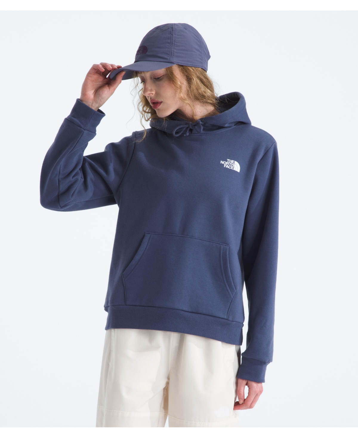 The North Face Womens Evolution Gradient Box Nse Hoodie - Lunar Blue