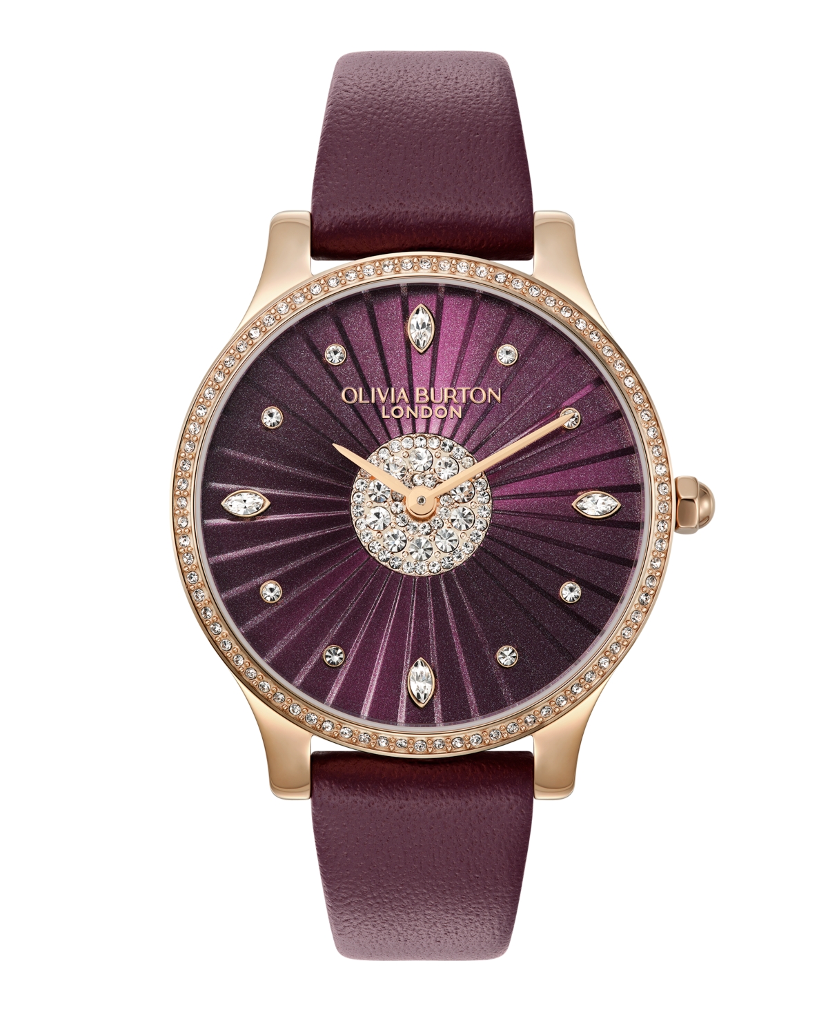 Click here for Olivia Burton Womens Beaulieu Cherry Leather Strap... prices