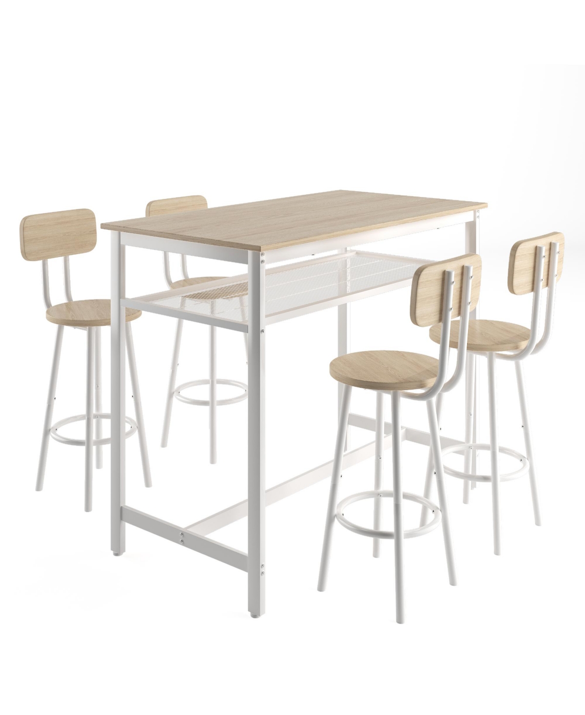 Click here for Casainc 5 Piece Counter Height Table Set with Bar... prices