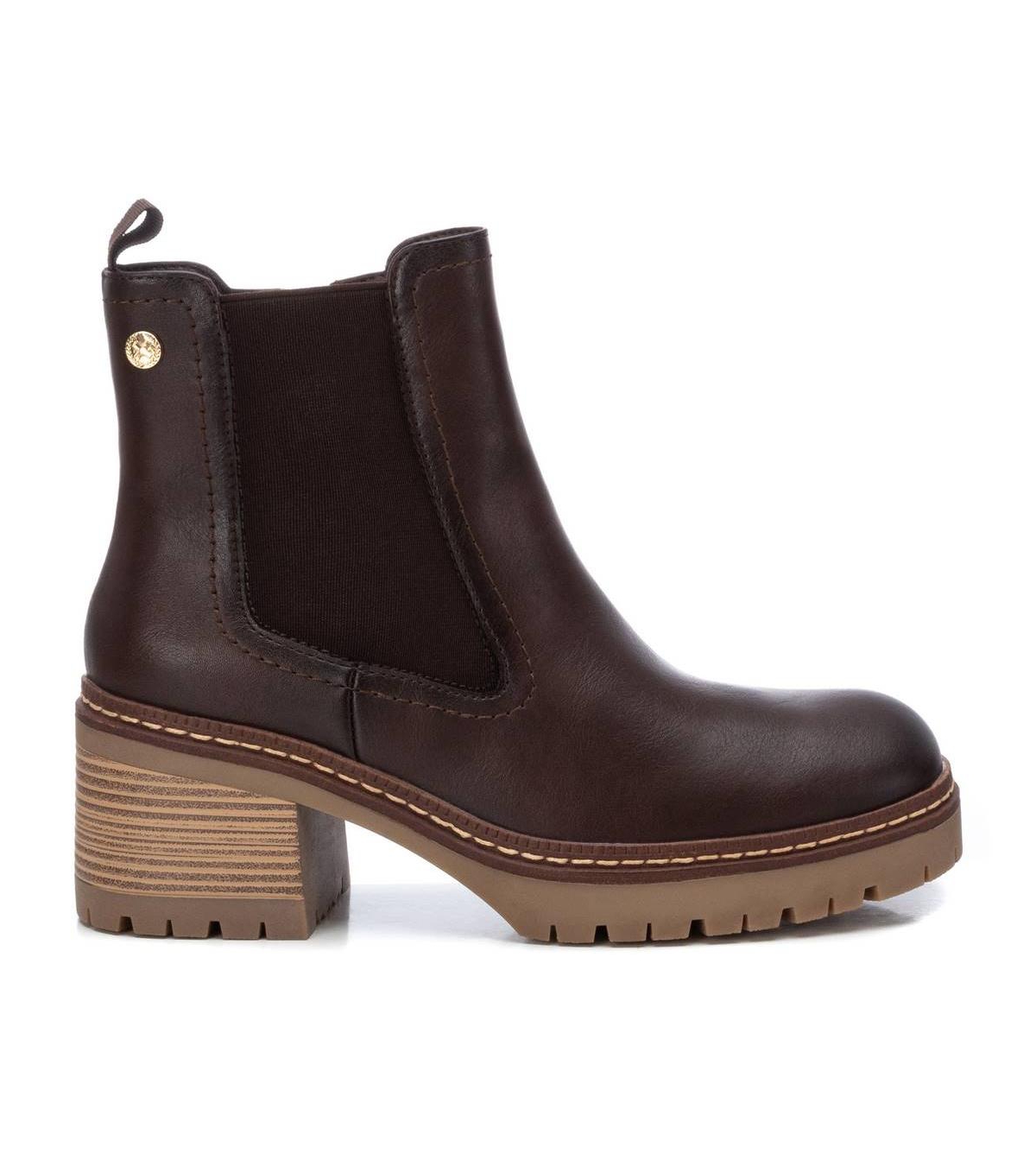 Click here for Xti Womens Chelsea Booties - Brown prices
