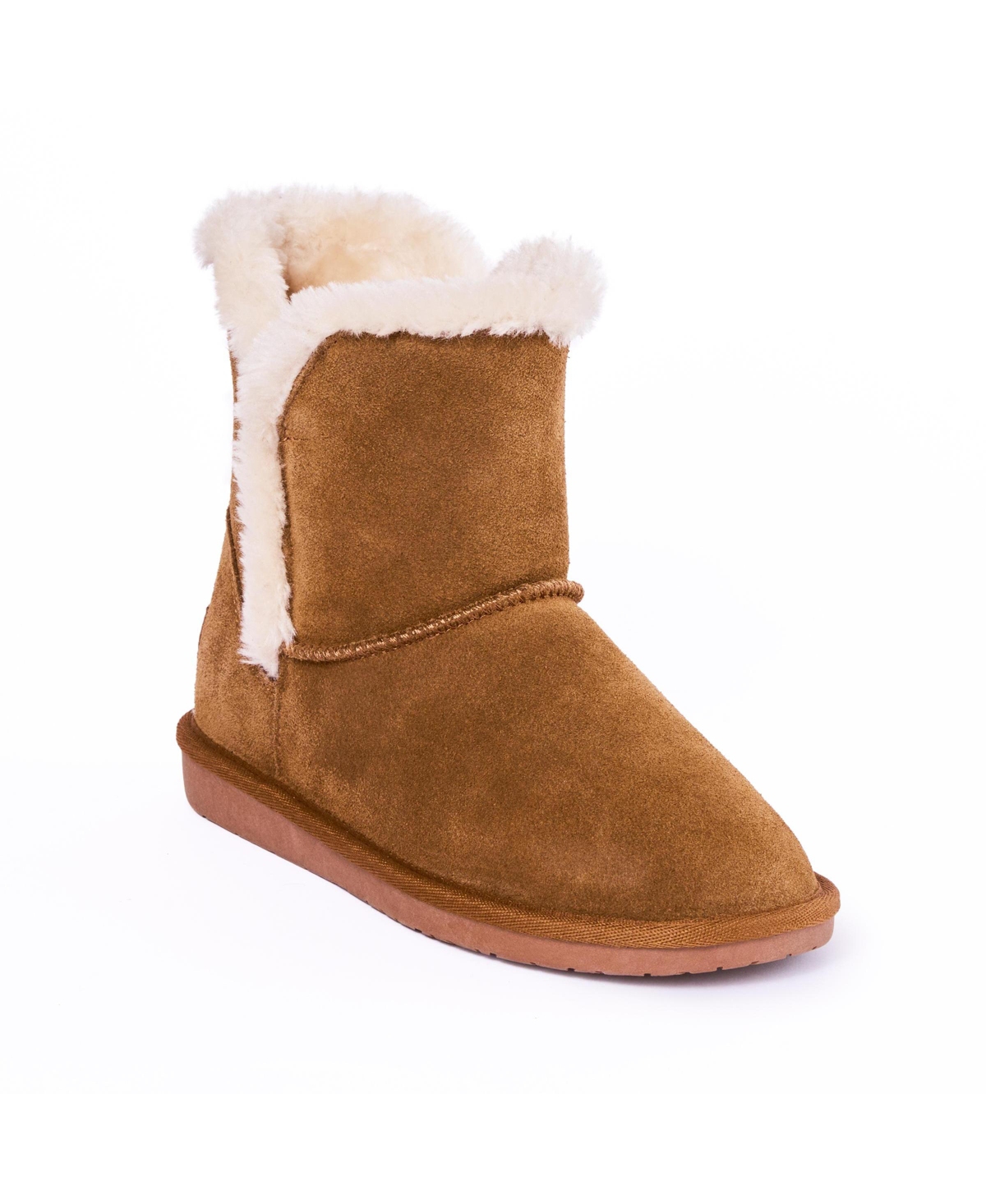 Click here for Minnetonka Womens Milltown Suede Mid-Calf Boots -... prices