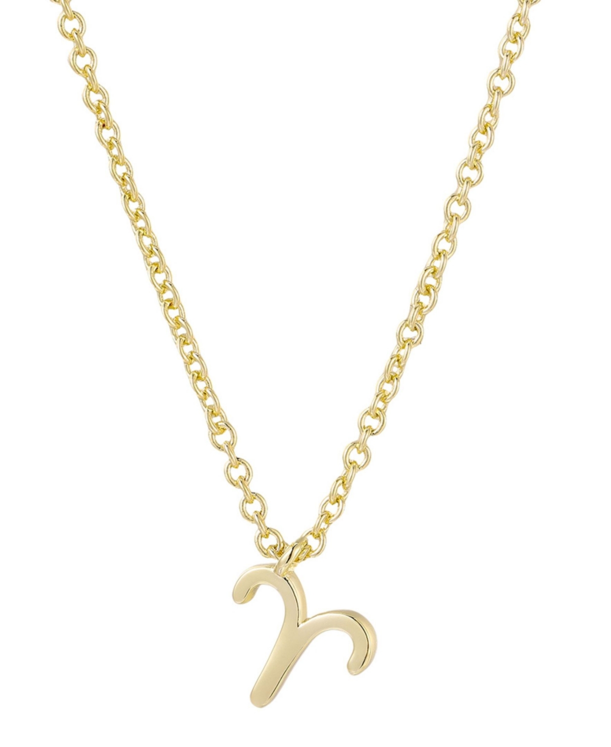 Click here for Adornia Gold Plated Zodiac Necklace - Gold-Aries prices