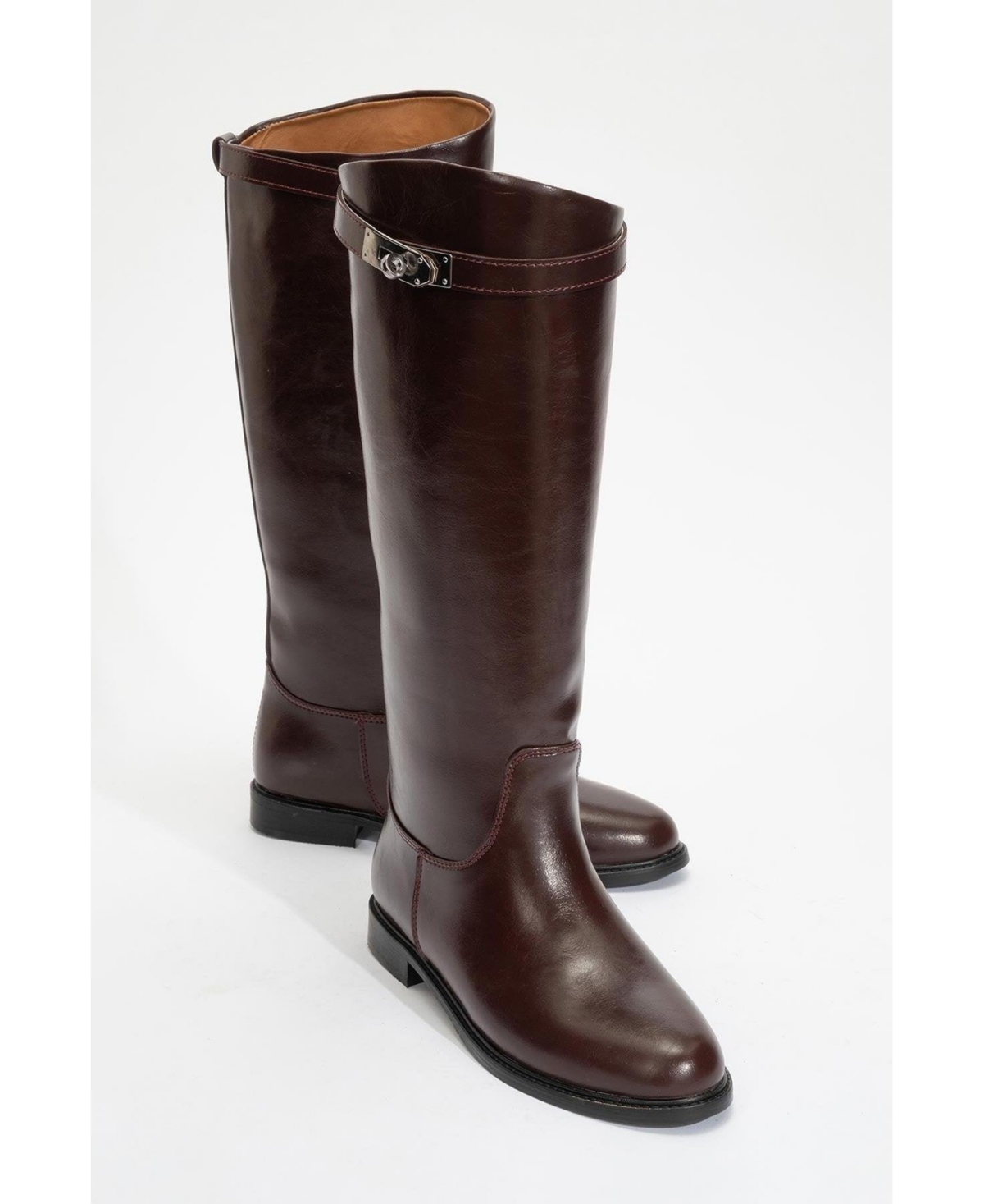 Click here for Prologue Shoes Yoko Knee High Boot (Women) - Burgu... prices