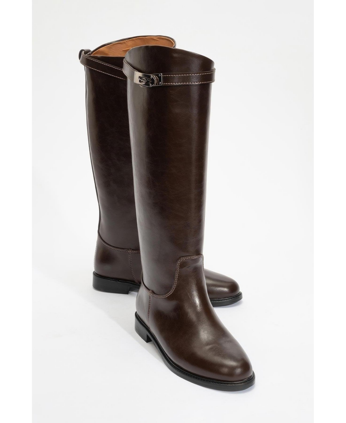 Click here for Prologue Shoes Yoko Knee High Boot (Women) - Brown... prices