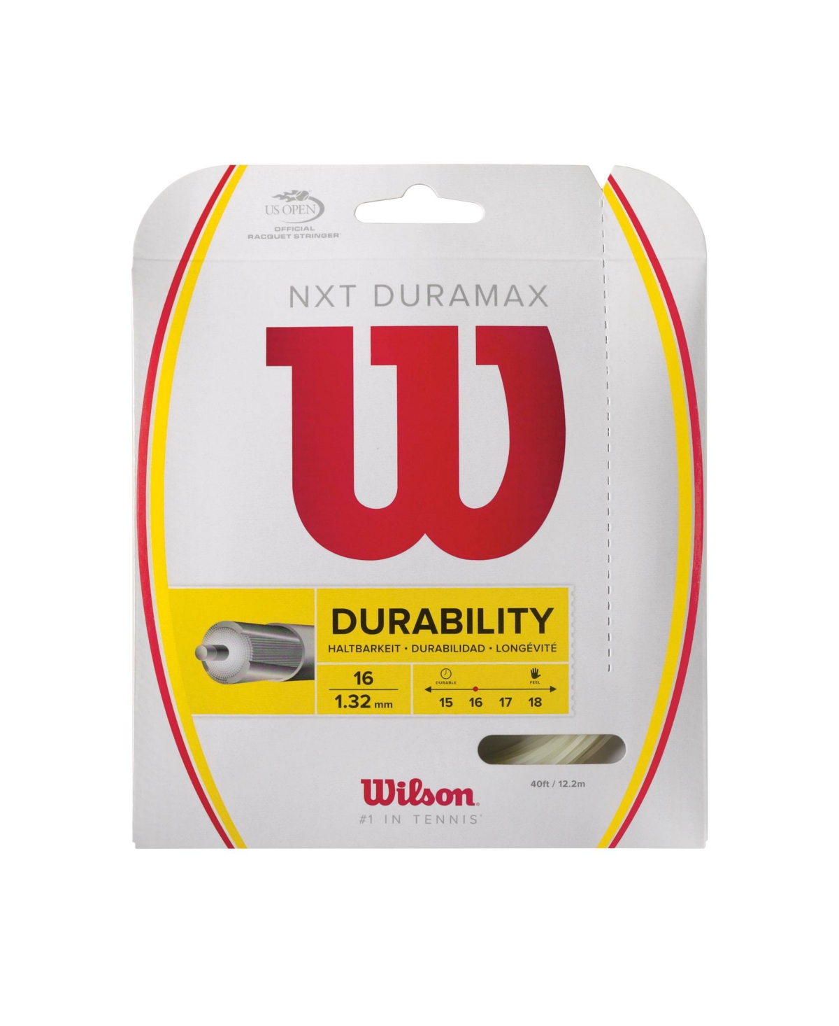 Click here for Wilson Nxt Duramax 16g Tennis String prices