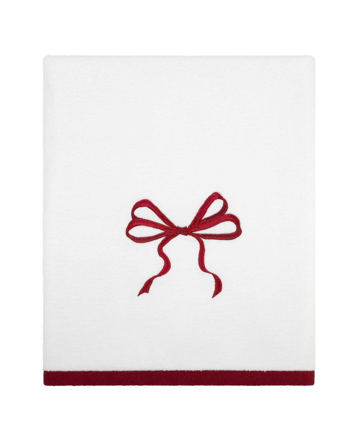 Click here for Avanti Christmas Bows Cotton Bath Towel Set  52 x... prices