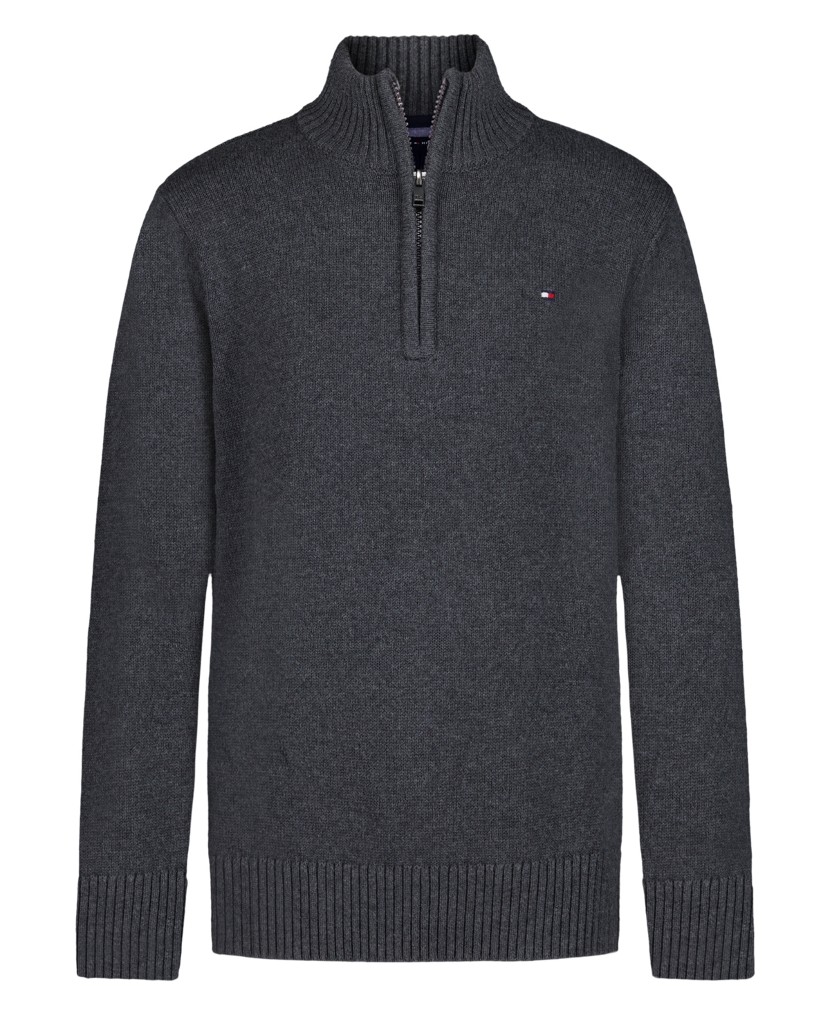 Click here for Tommy Hilfiger Boys 8-20 Quarter-Zip Sweater - Cha... prices