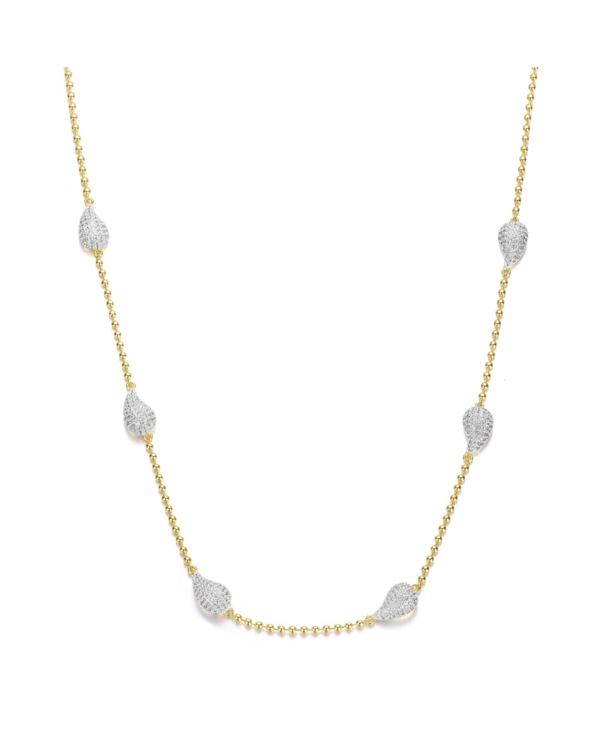 Click here for Rachel Glauber Two-Toned with Clear Cubic Zirconia... prices
