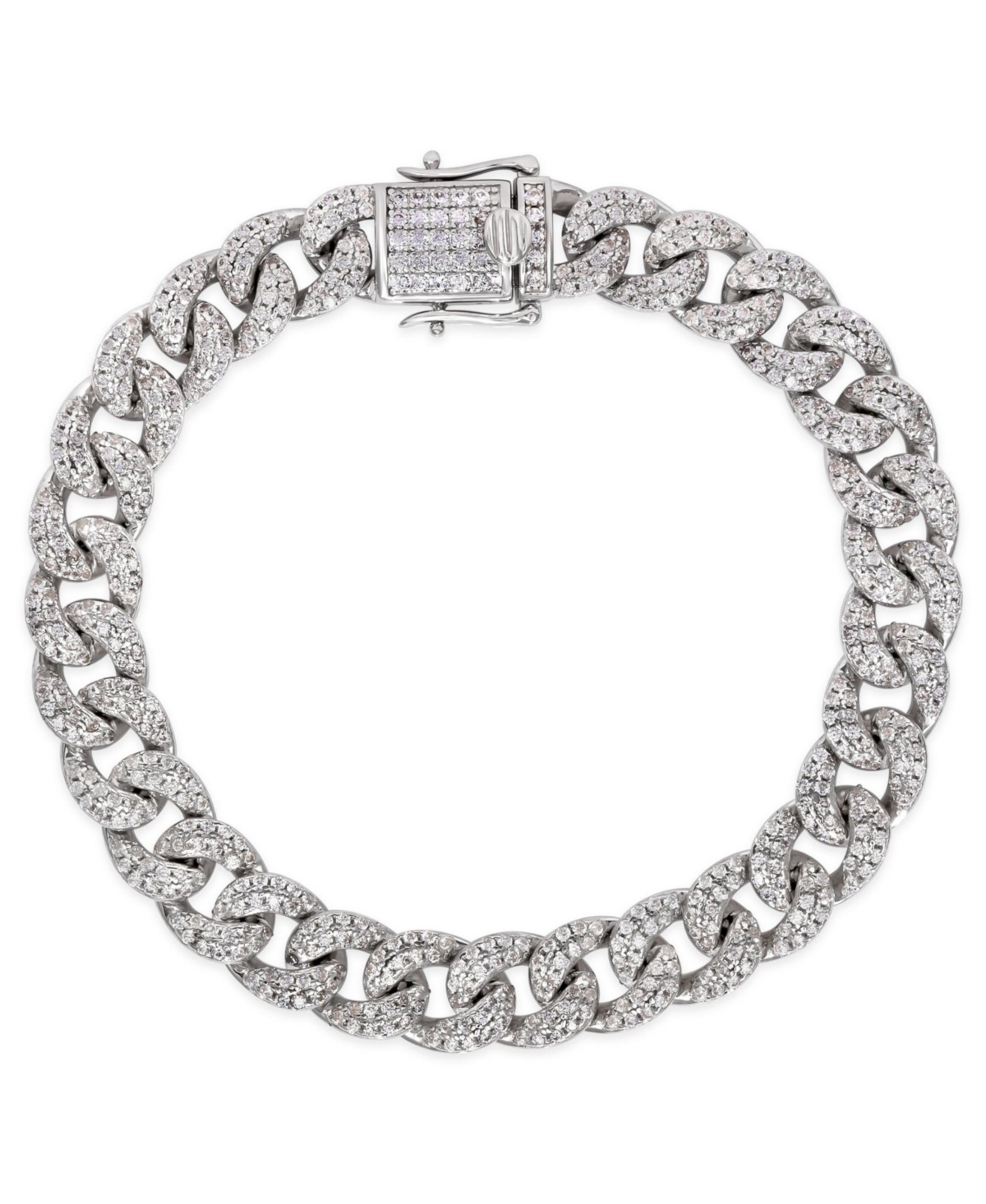 Click here for Anna Zuckerman Mens 8 mm Havana Cuban Link Bracele... prices
