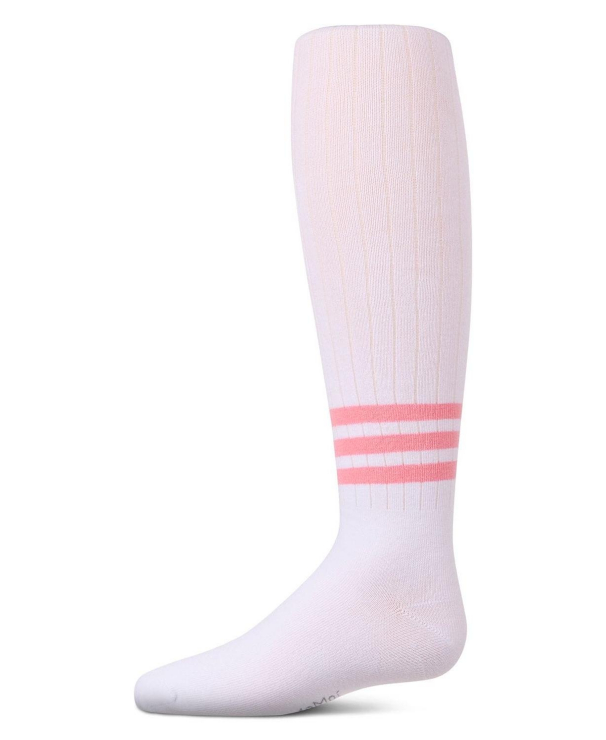 Click here for Memoi Girls Opaque Ribbed Bright-Stripe Cotton-Ric... prices
