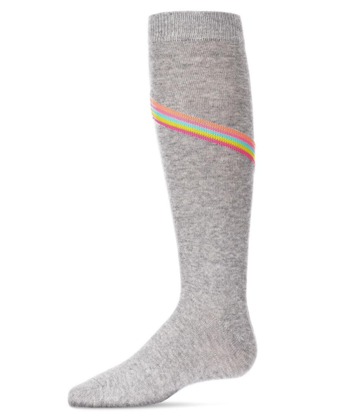 Click here for Memoi V Stripe Lurex Cotton Blend Knee High Socks... prices