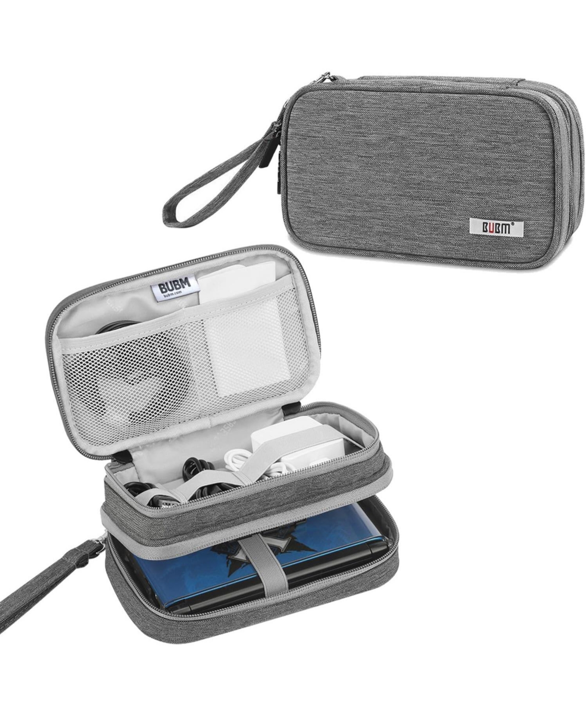 Click here for Bubm Gray Travel Case for Nintendo 3DS/3DS Xl/New... prices