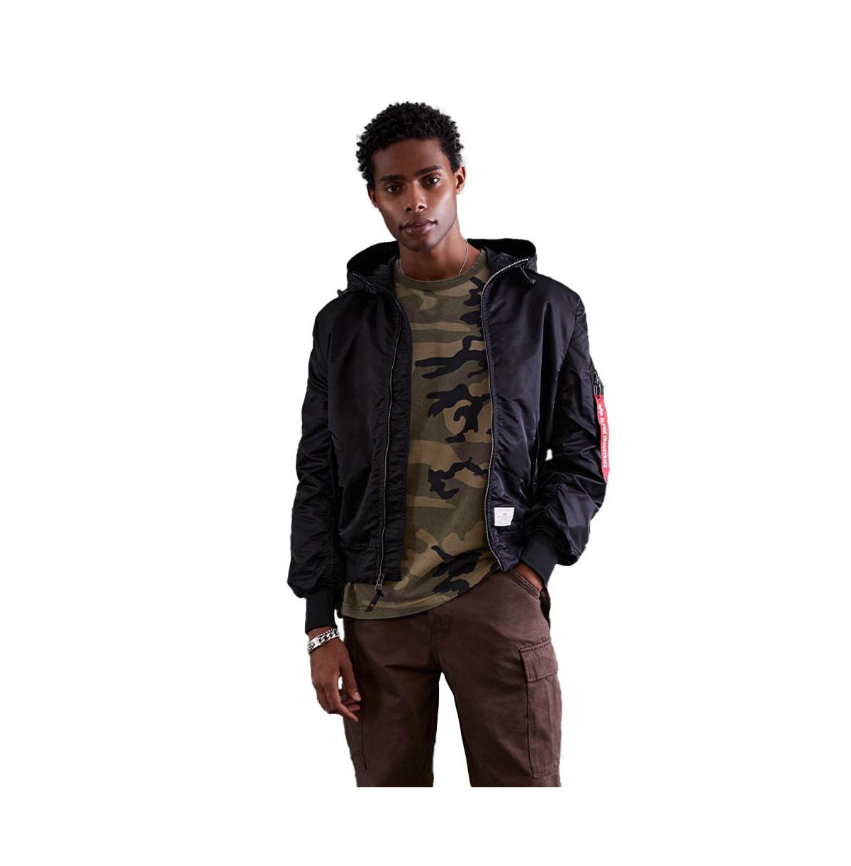 Click here for Alpha Industries Mens L-2B Hooded Gen Ii Flight Ja... prices