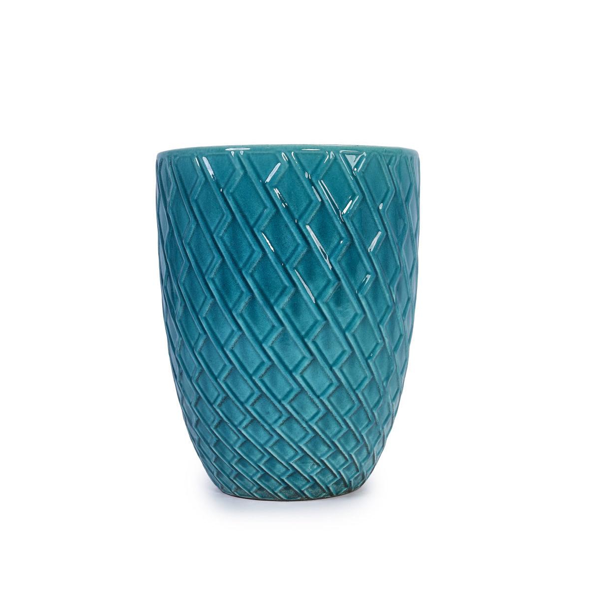 Click here for Chic Crate Ceramic Modern Planter Pot with Drainag... prices