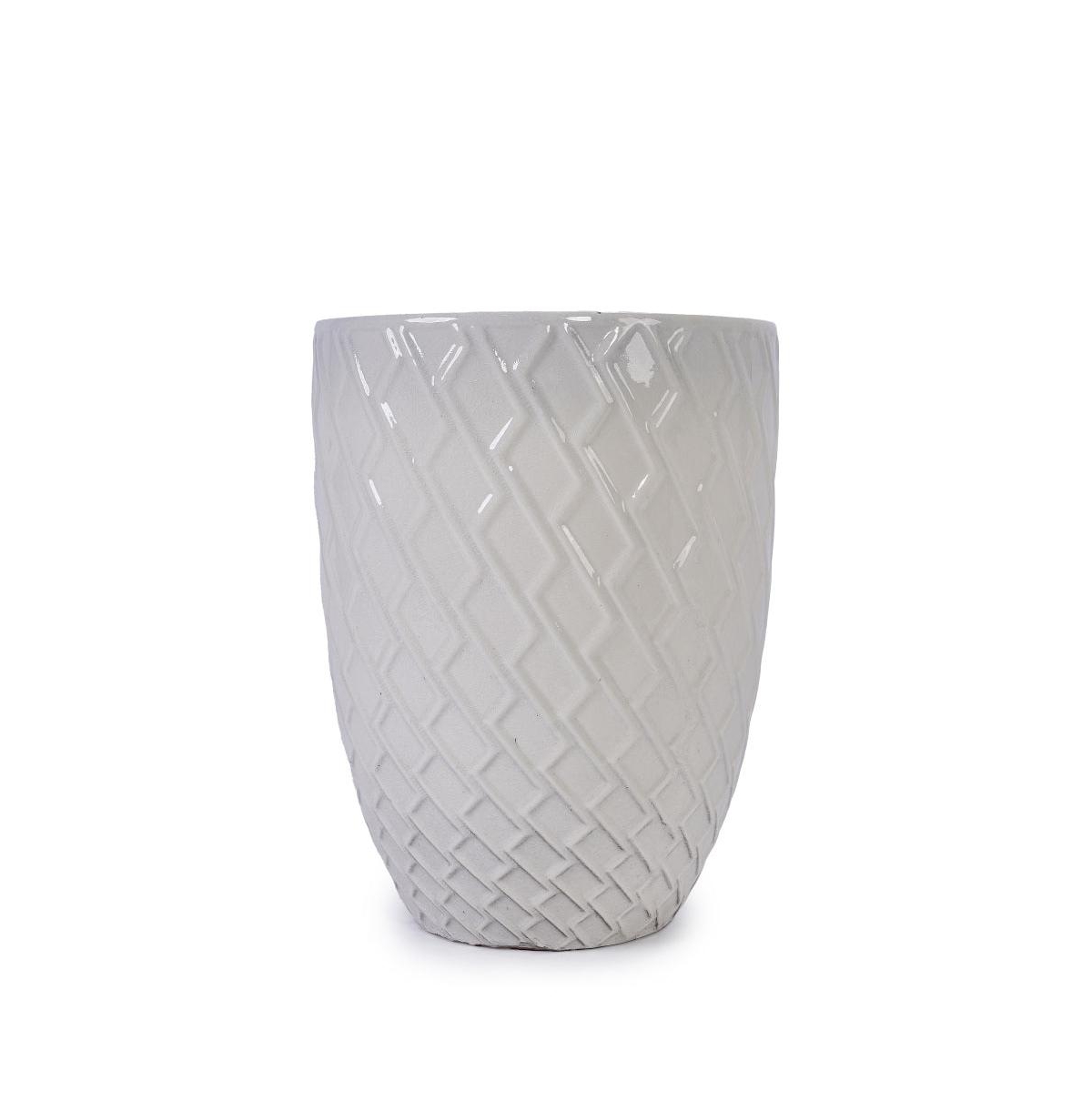 Click here for Chic Crate Ceramic Modern Planter Pot with Drainag... prices