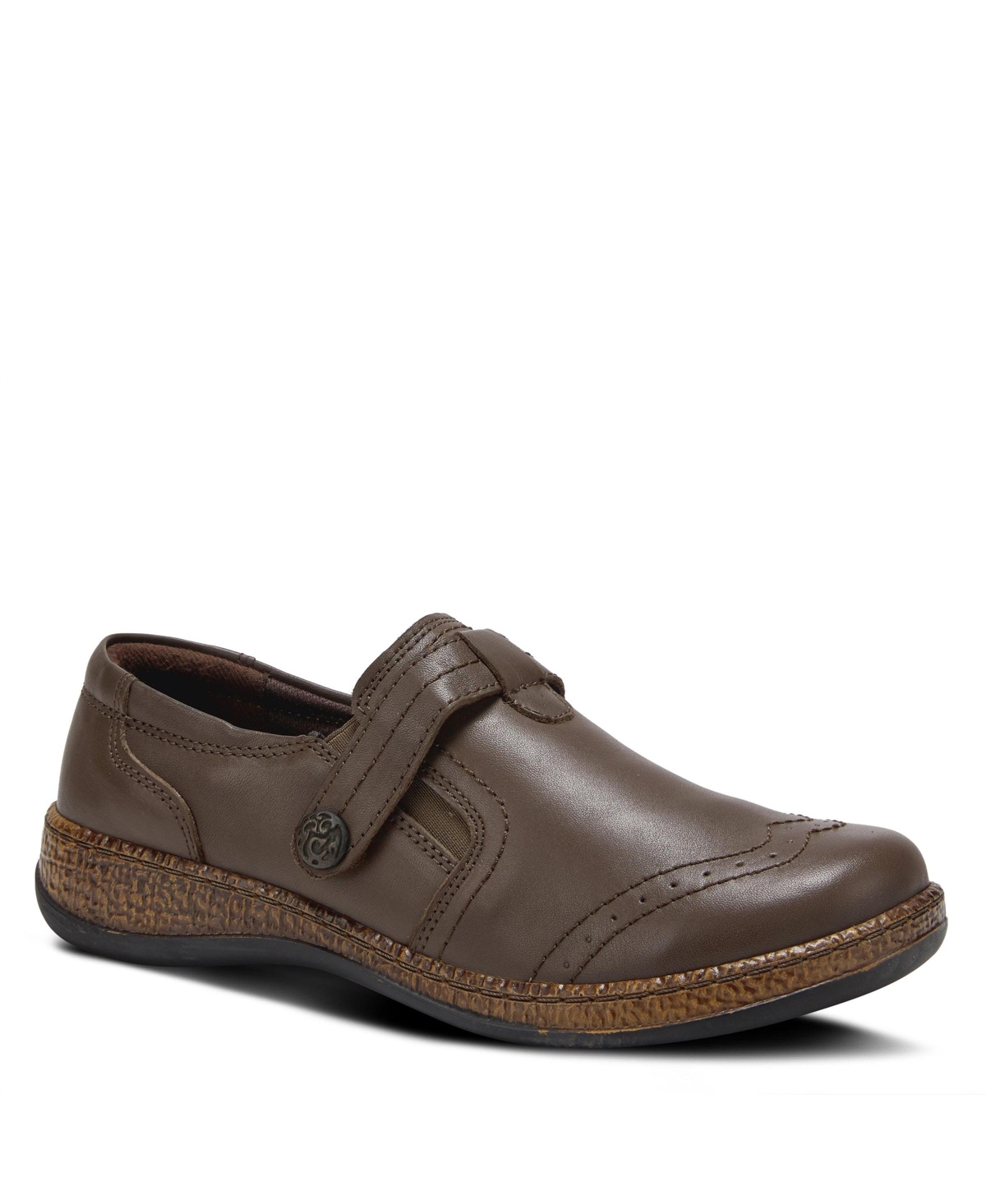 Click here for Spring Step Smolqua Leather Loafer with Adjustable... prices