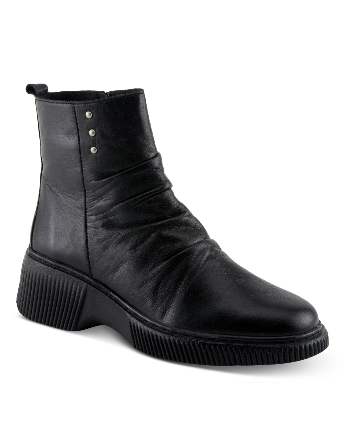 Click here for Azura Spring Step Nayana Leather Bootie with Ruchi... prices