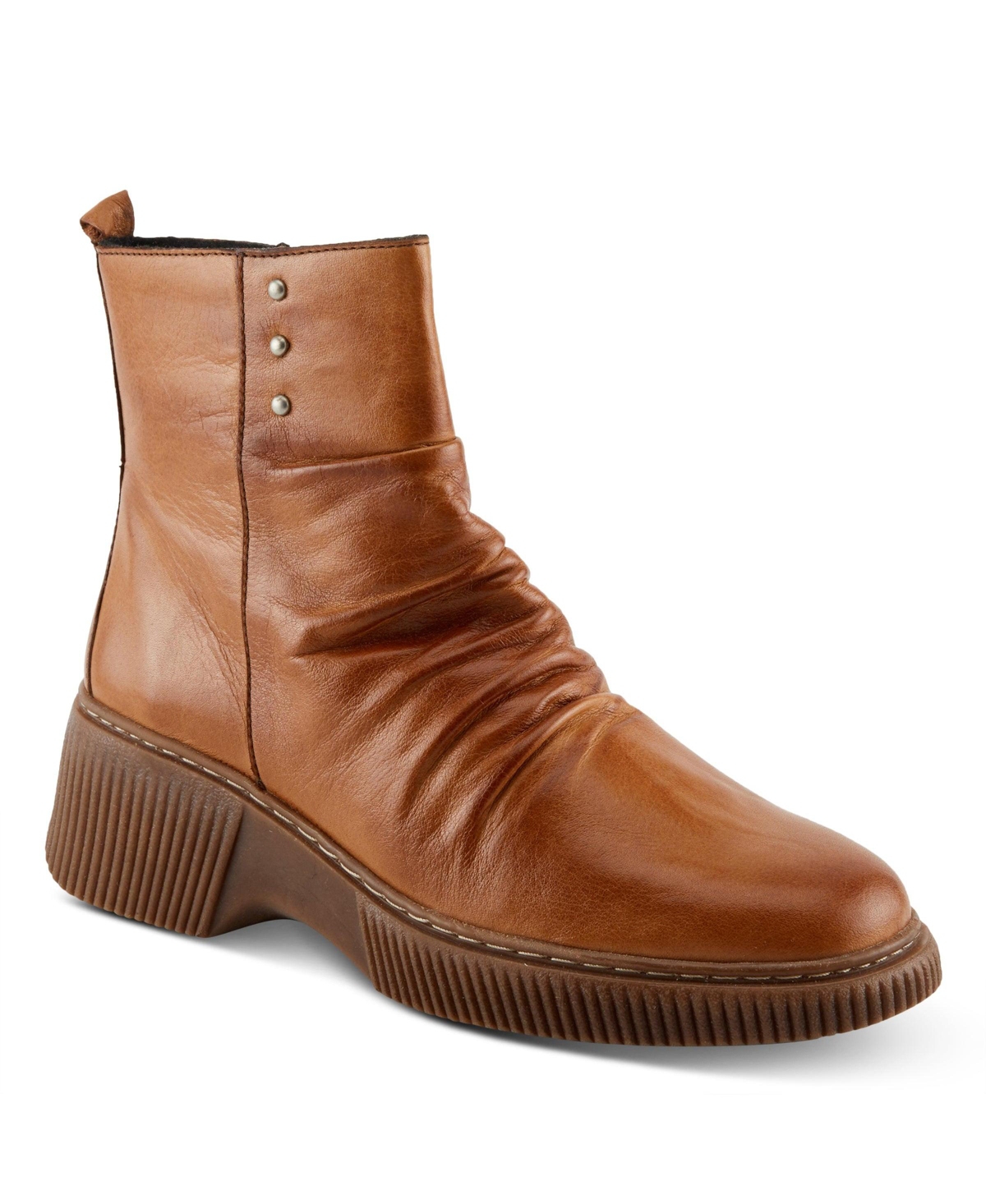 Click here for Azura Spring Step Nayana Leather Bootie with Ruchi... prices