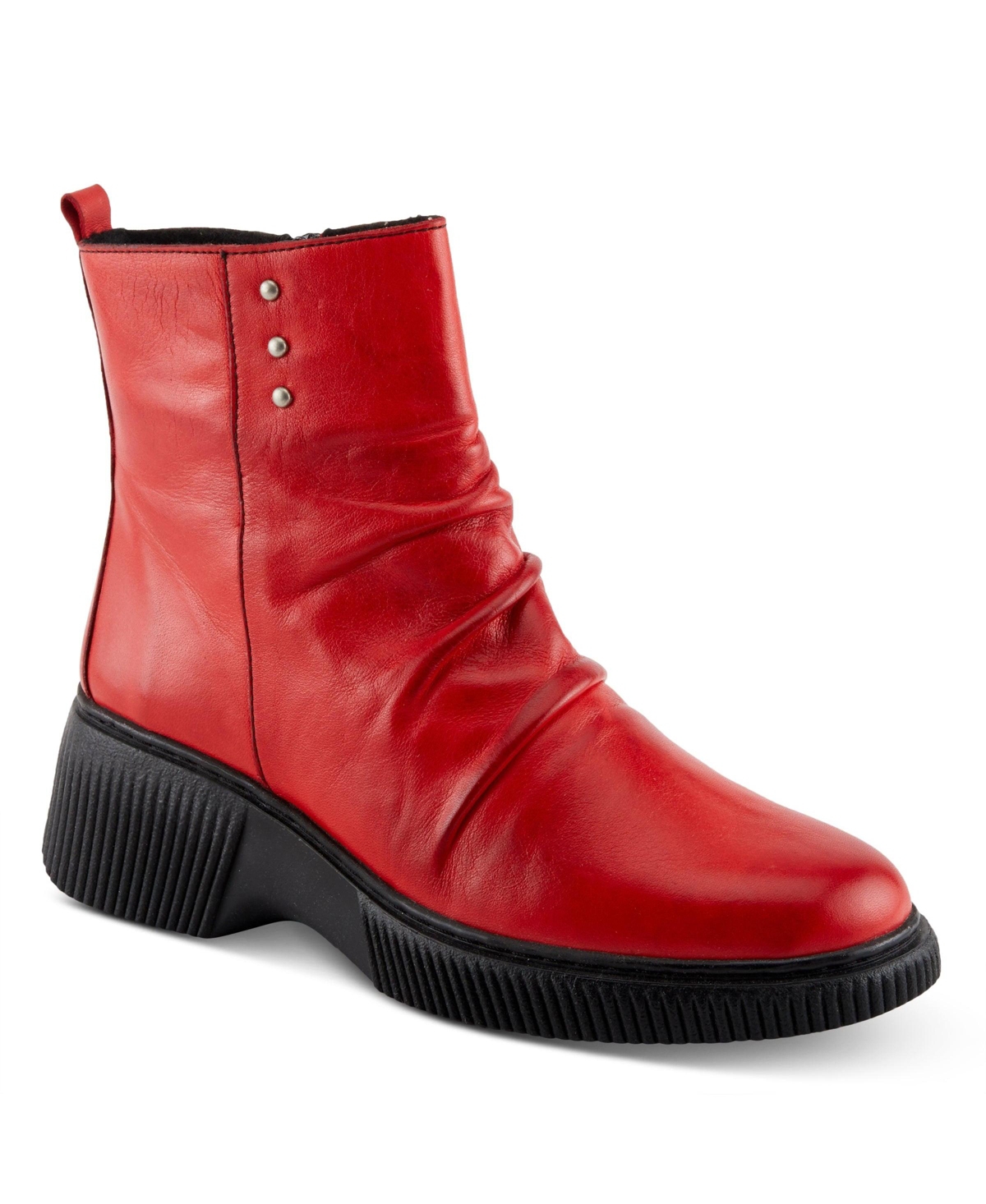Click here for Azura Spring Step Nayana Leather Bootie with Ruchi... prices