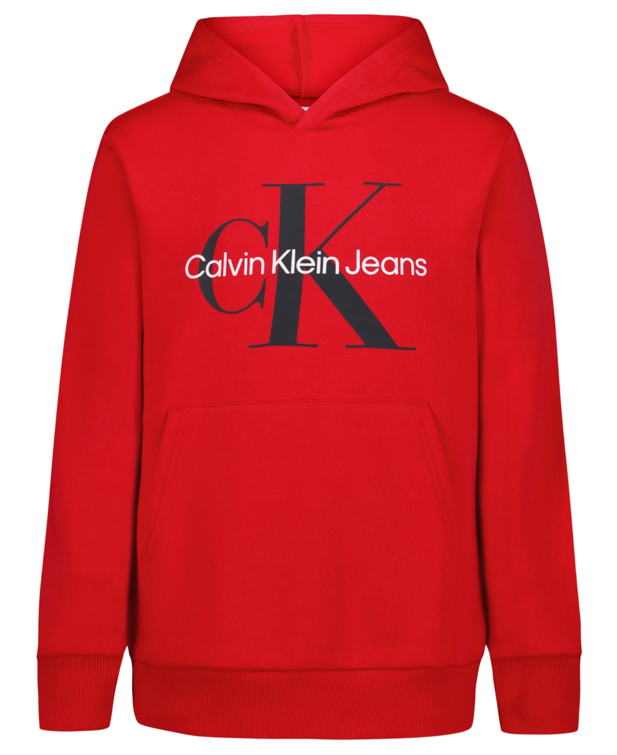 Click here for Calvin Klein Boys 8-20 Old School Logo Pullover Ho... prices