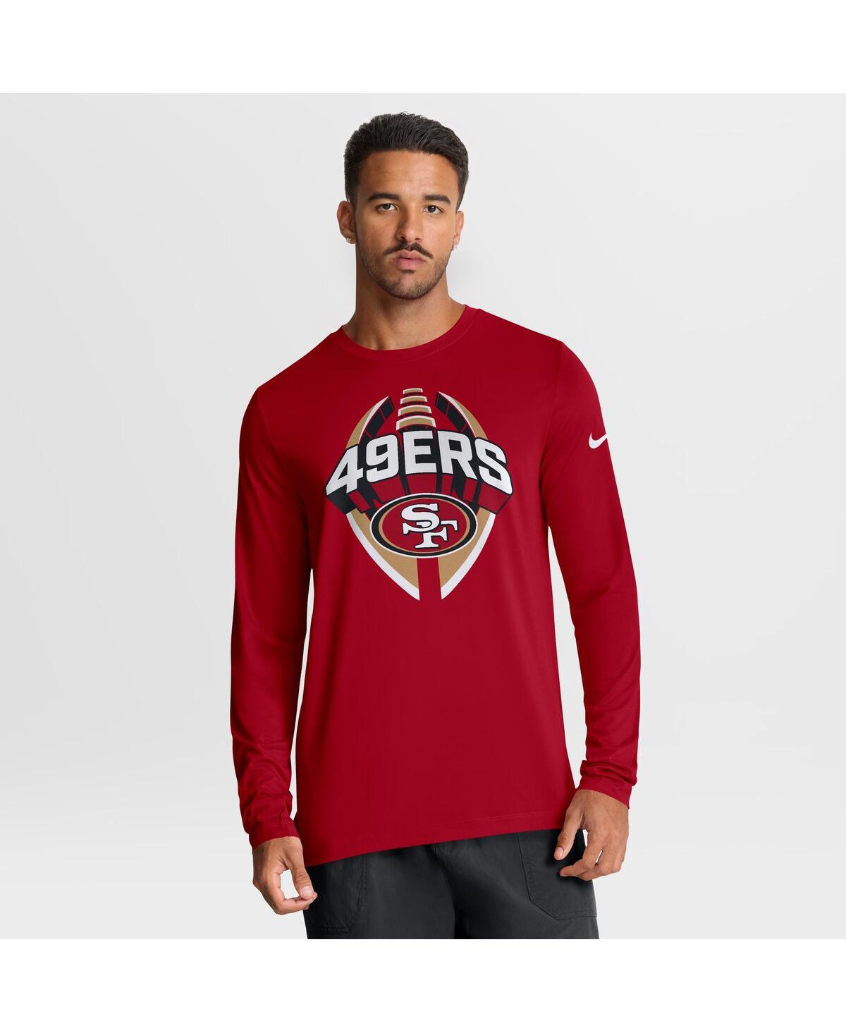 Click here for Nike Mens Scarlet San Francisco 49ers Primetime Le... prices