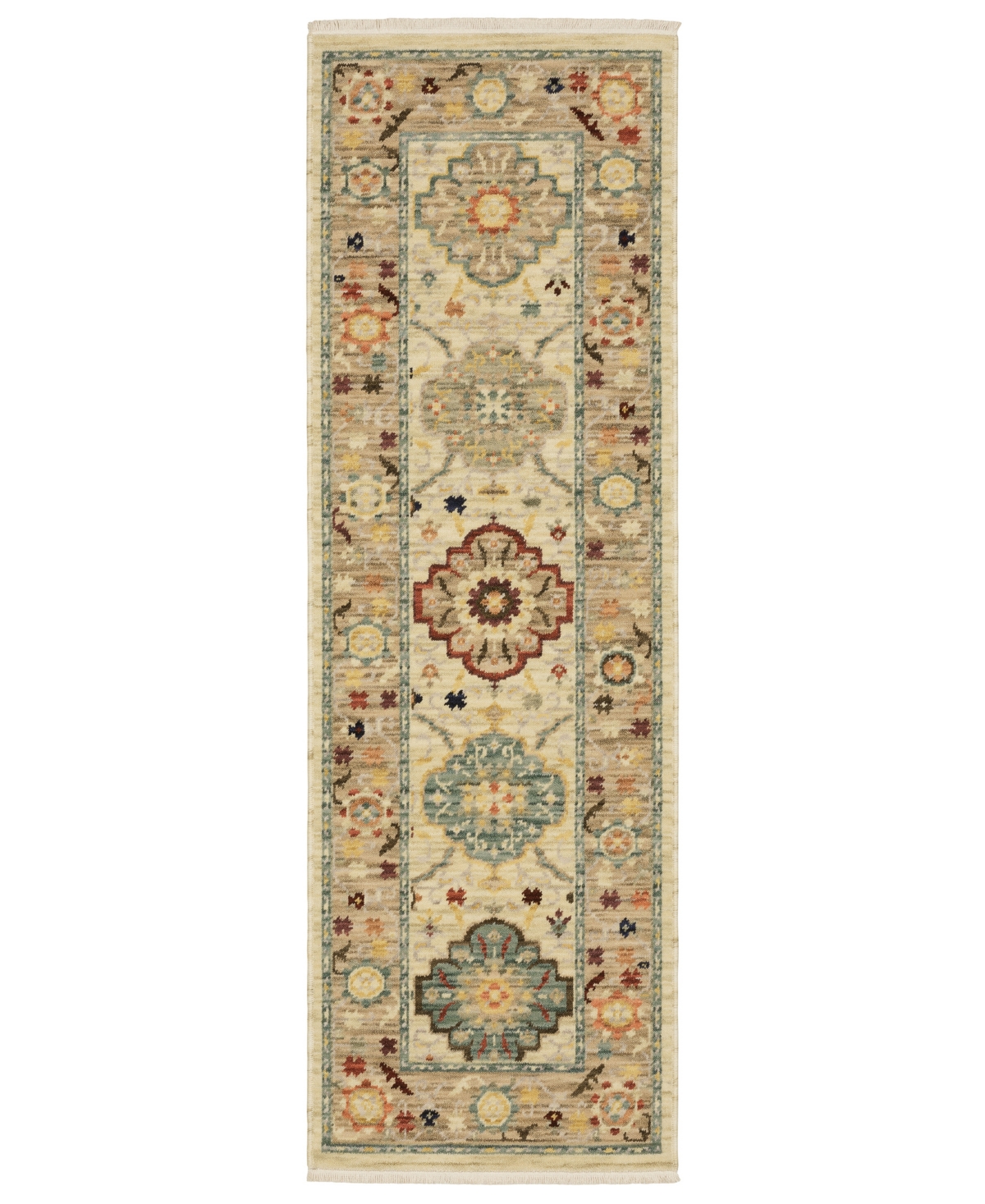 Click here for Oriental Weavers Lilihan 4601W 2x6 Runner Area Rug... prices