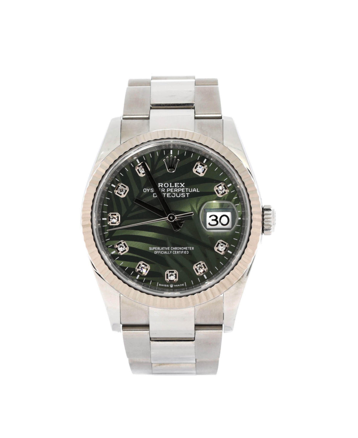 Click here for Pre-Owned Rolex Oyster Perpetual Datejust Palm Mot... prices