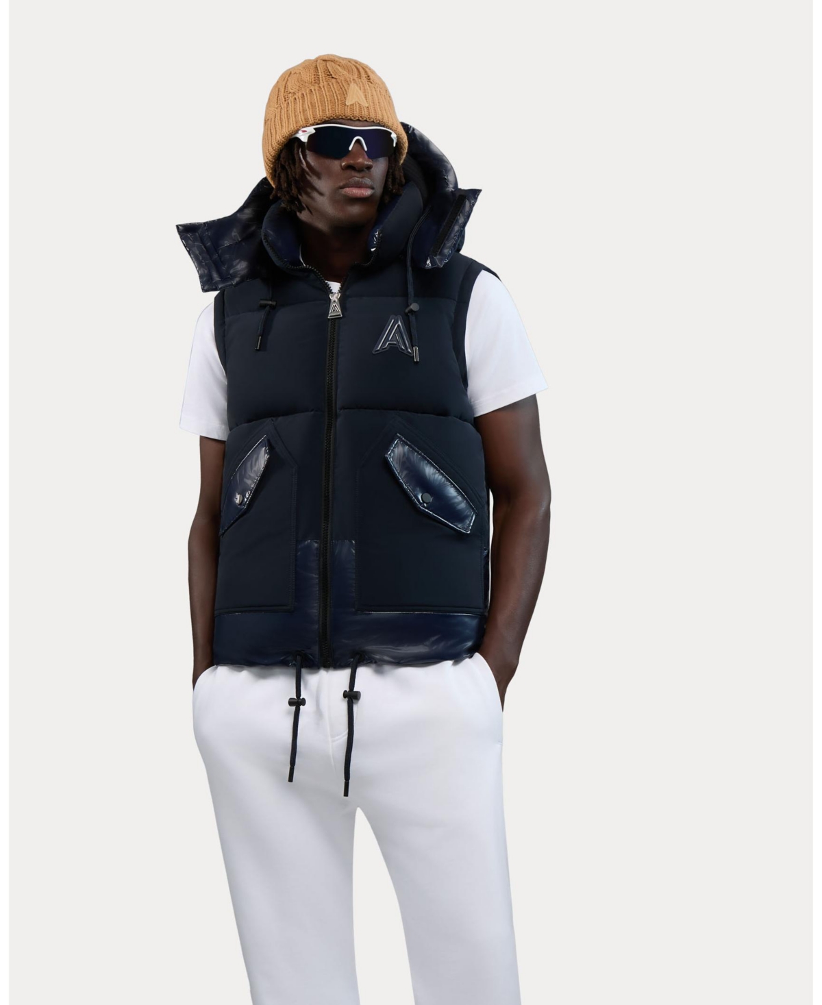 Click here for Alpenhaus Mens Unisex Briere Mixed media Puffer Pa... prices