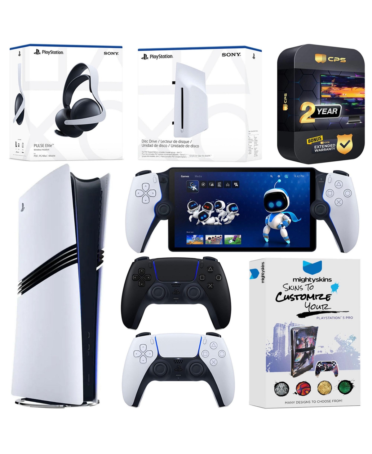 Click here for Sony PlayStation 5 Pro Digital Bundle with Disc Dr... prices