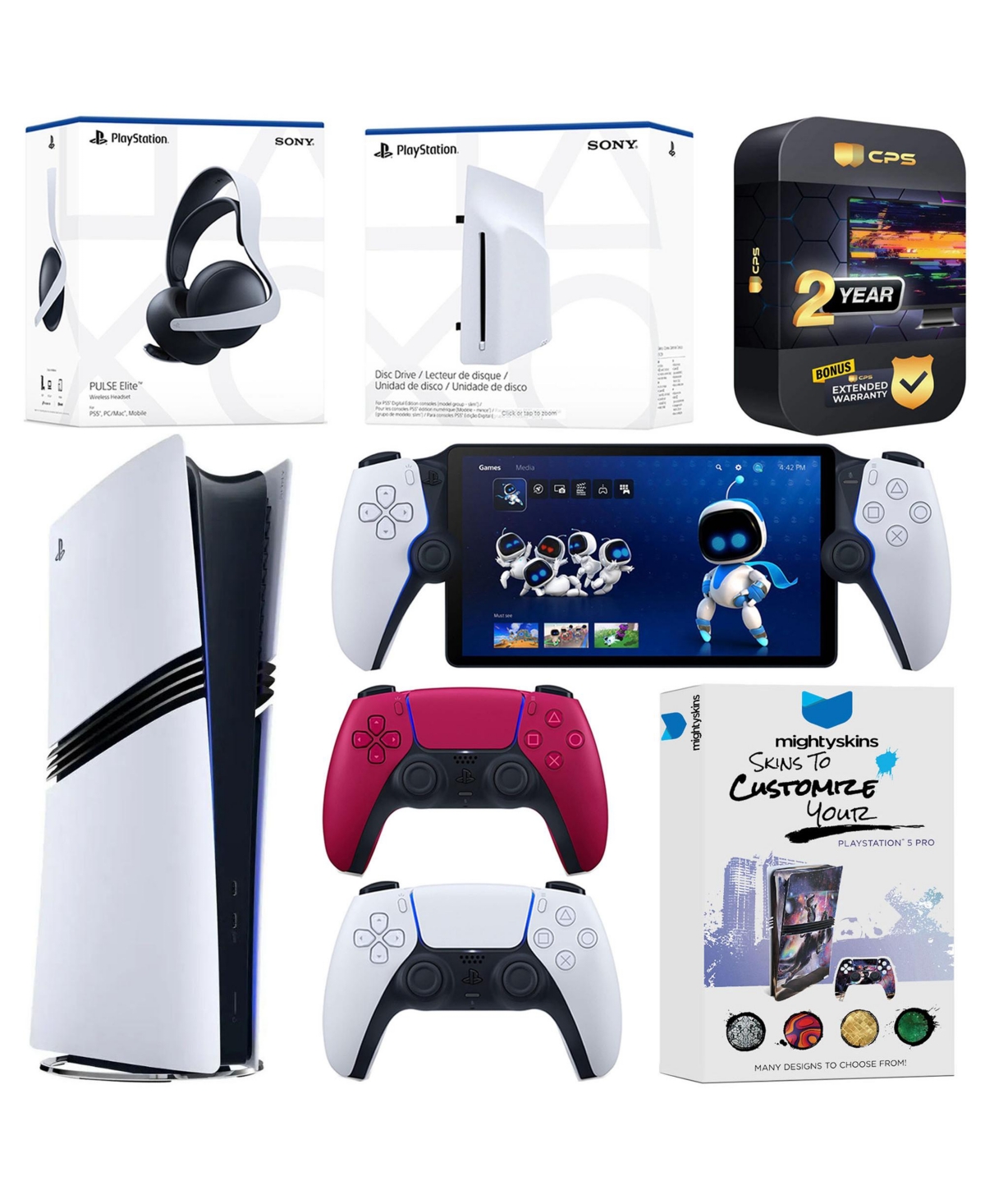 Click here for Sony PlayStation 5 Pro Digital Bundle with Disc Dr... prices
