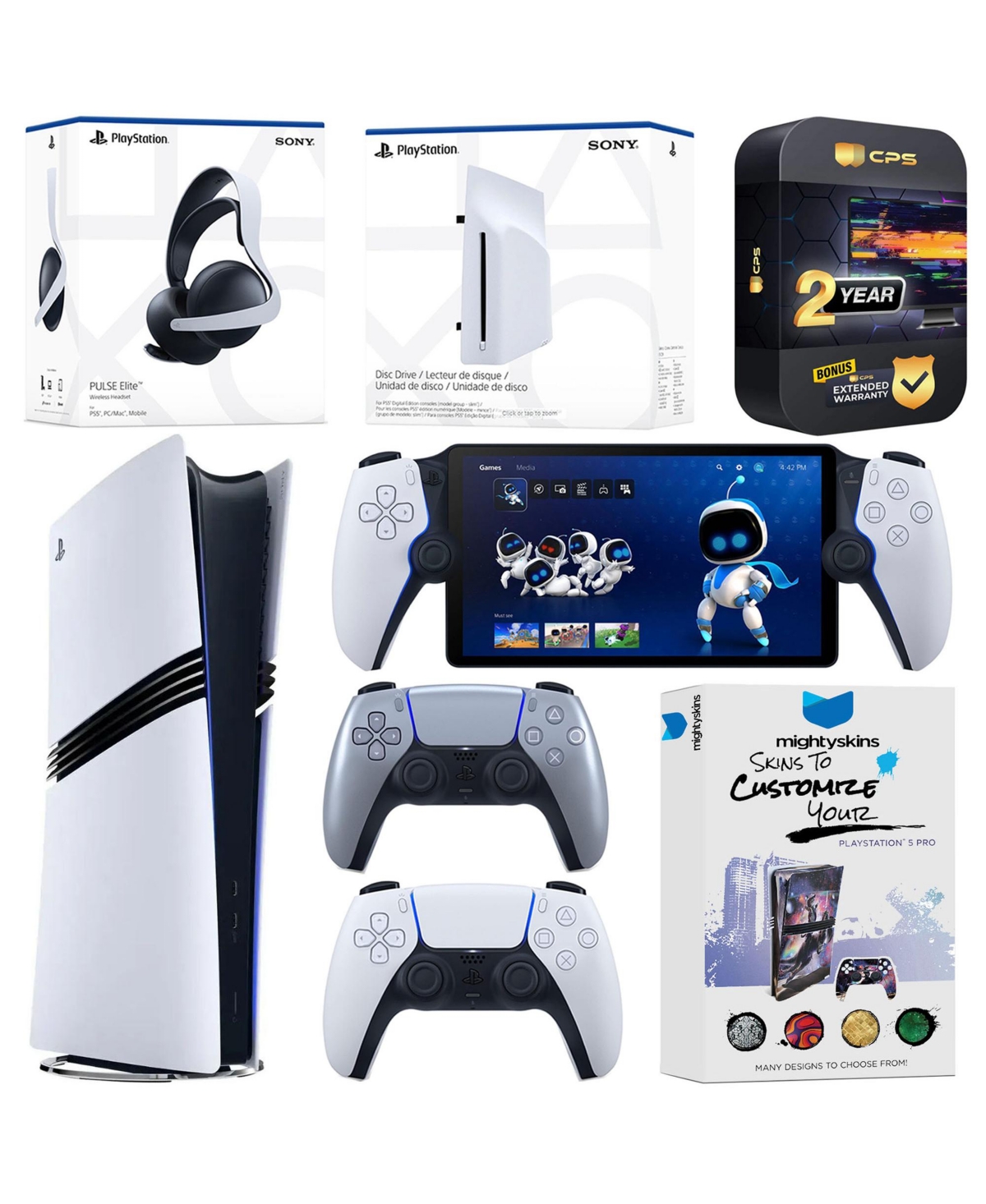 Click here for Sony PlayStation 5 Pro Digital Bundle with Disc Dr... prices