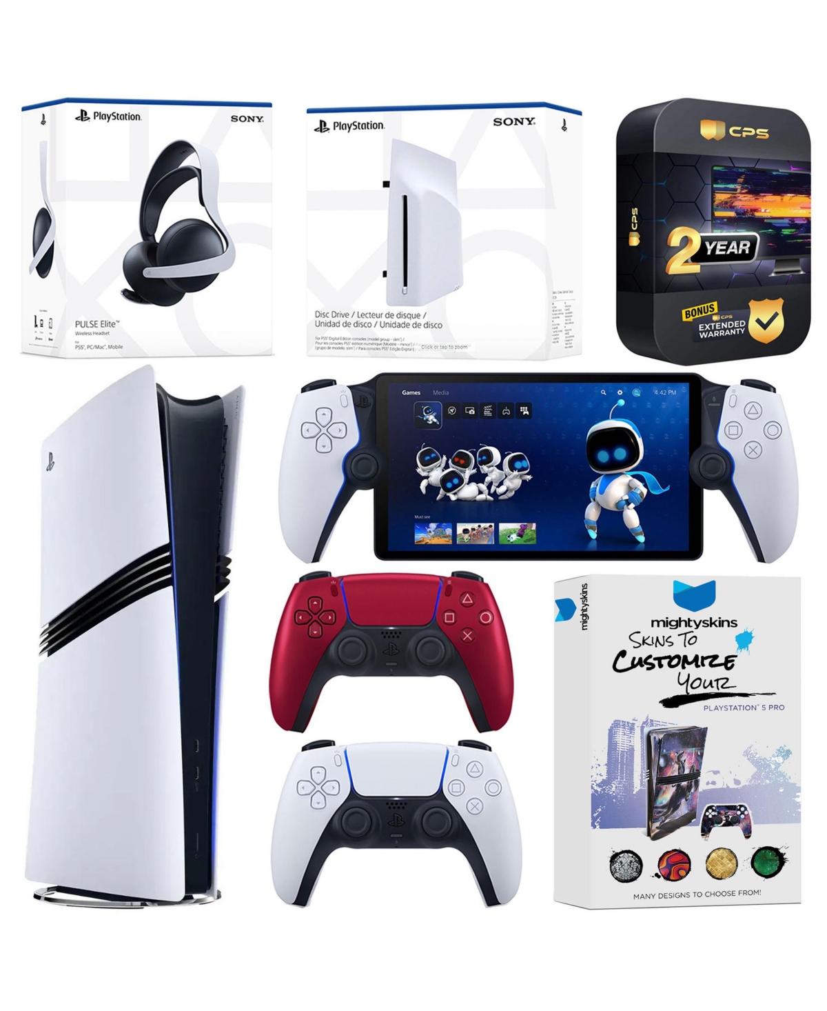 Click here for Sony PlayStation 5 Pro Digital Bundle with Disc Dr... prices