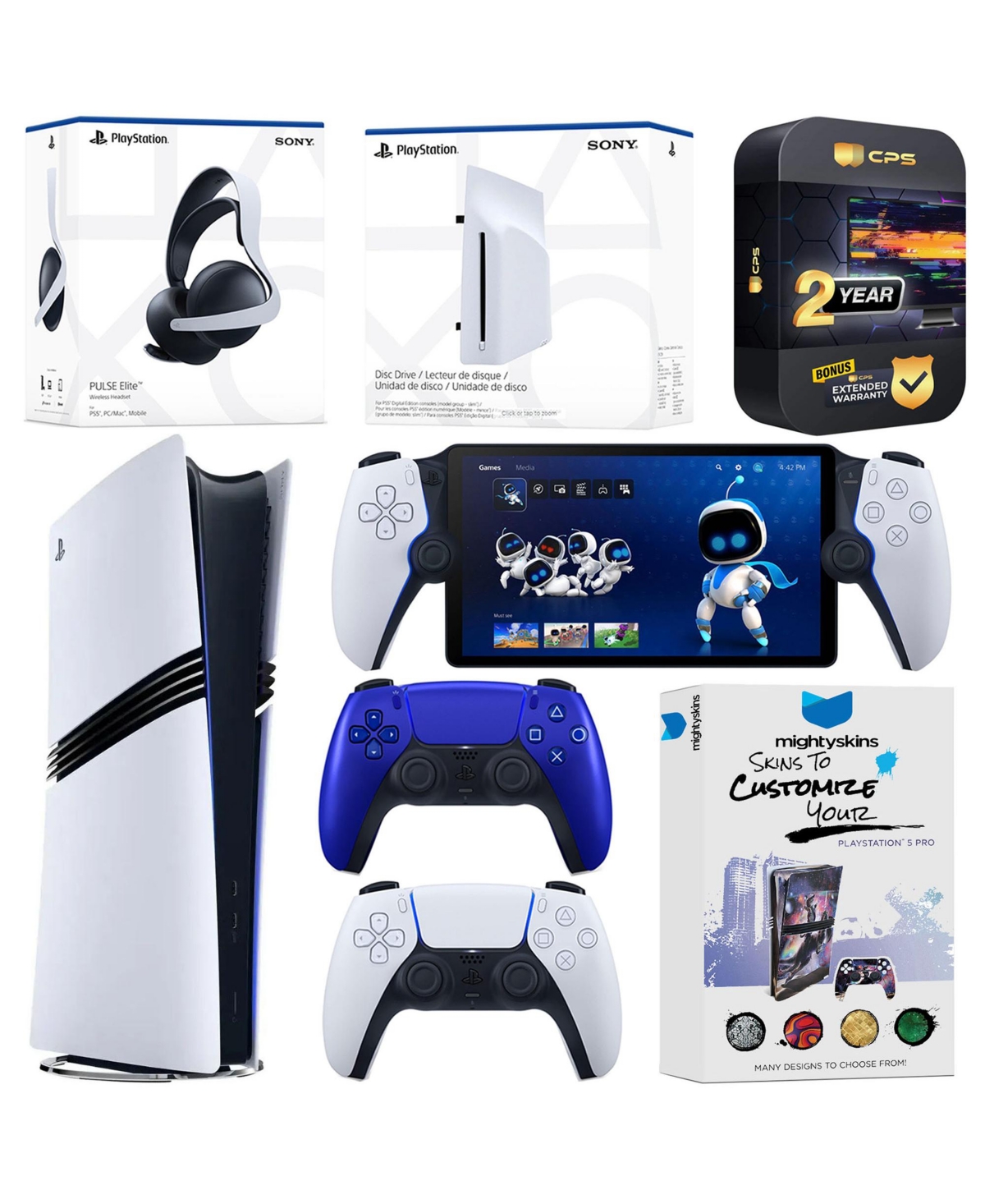 Click here for Sony PlayStation 5 Pro Digital Bundle with Disc Dr... prices