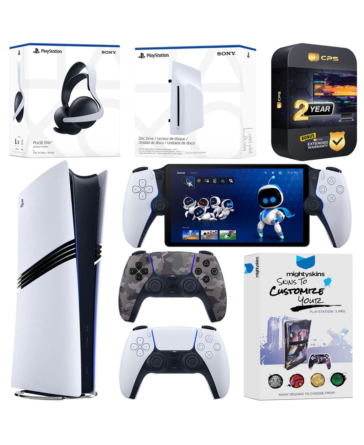 Click here for Sony PlayStation 5 Pro Digital Bundle with Disc Dr... prices
