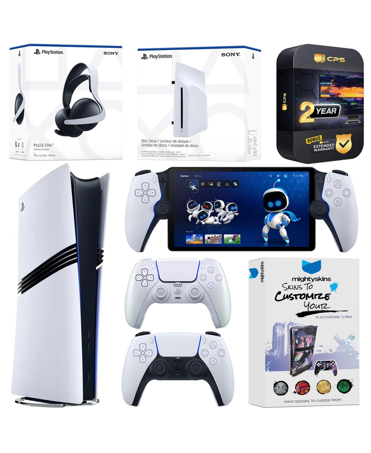 Click here for Sony PlayStation 5 Pro Digital Bundle with Disc Dr... prices