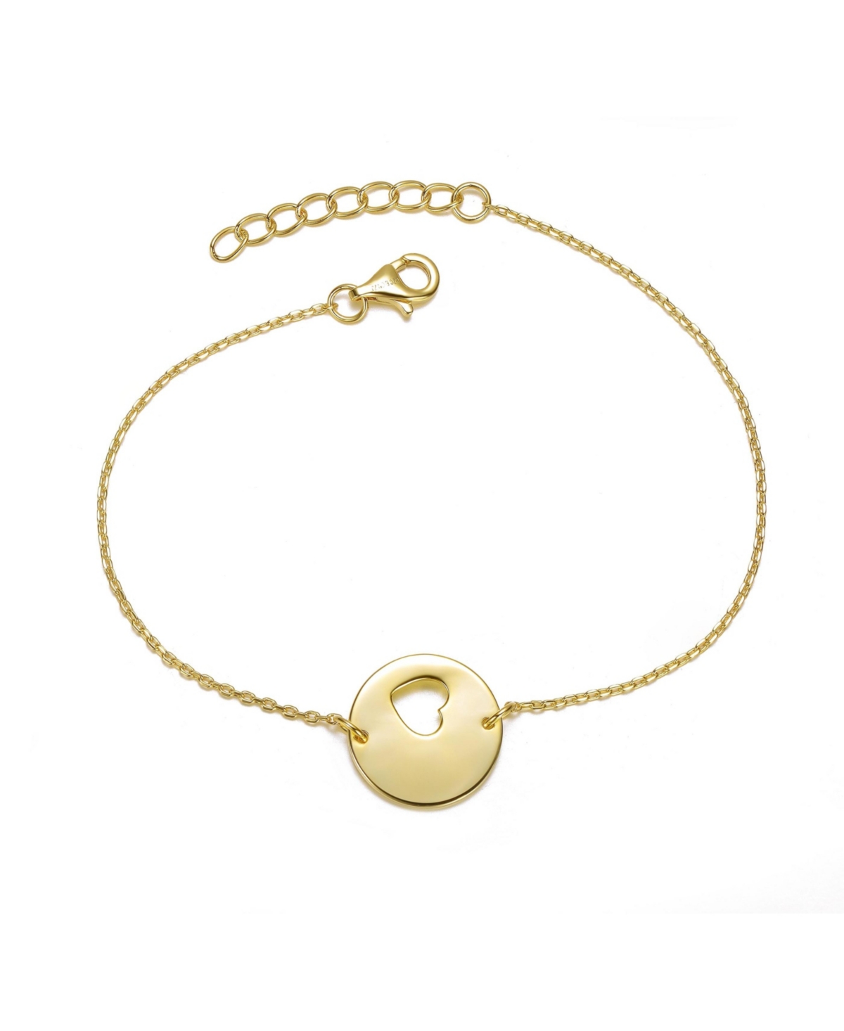 Click here for GiGiGirl 14K Gold Plated Heart Design Bracelet - G... prices