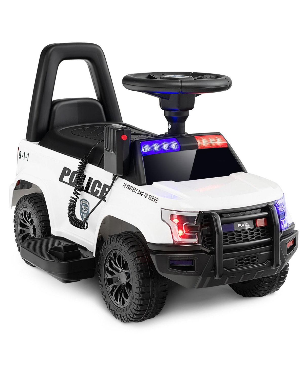Click here for 6V Kids Ride-On Police Car with Megaphone & Siren... prices
