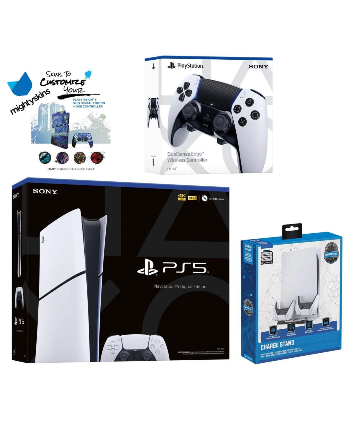 Click here for Sony Playstation 5 Slim Digital with Extra Edge Co... prices