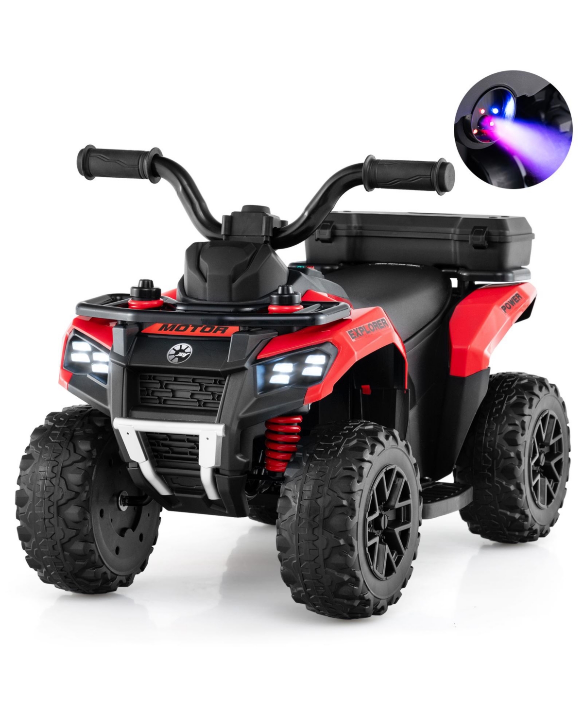 Click here for Gymax 6V Kids Ride On Atv w/ Music & Spray Functio... prices