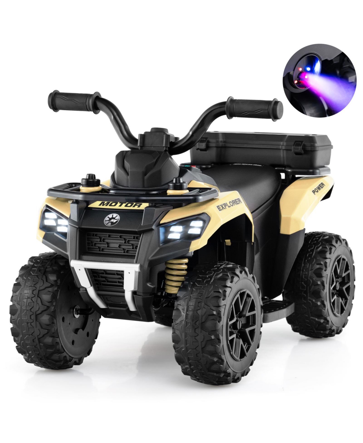 Click here for Gymax 6V Kids Ride On Atv w/ Music & Spray Functio... prices